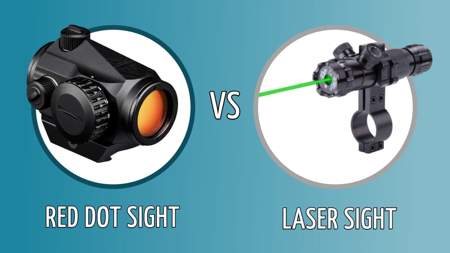 Red Dot vs. Laser Sights: What’s the Difference? - Optics Mag