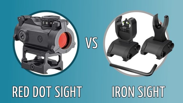 Red Dot vs Iron Sights: Which is Better? - Optics Mag